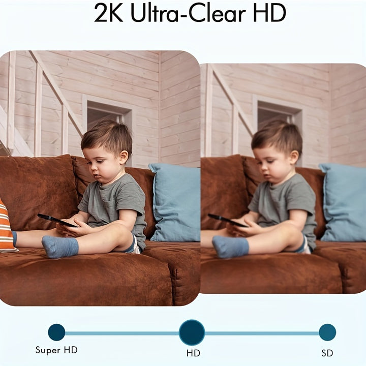 HEIYOUCAM 2K Wireless Solar Security Camera with Night Vision - ZRSO ...