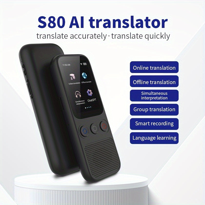 Language Translator Device with Real-Time Voice Translation Feature ...