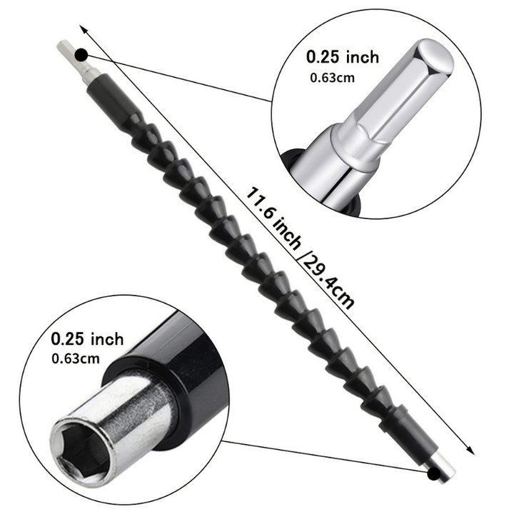 Flexible Shaft Bits Extension for Screwdriver Drill Bit Holder - TJRMT ...
