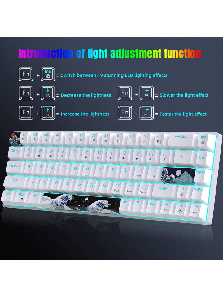 HXSJ 60% Gaming Mechanical Keyboard - JI2C – SOOOQ