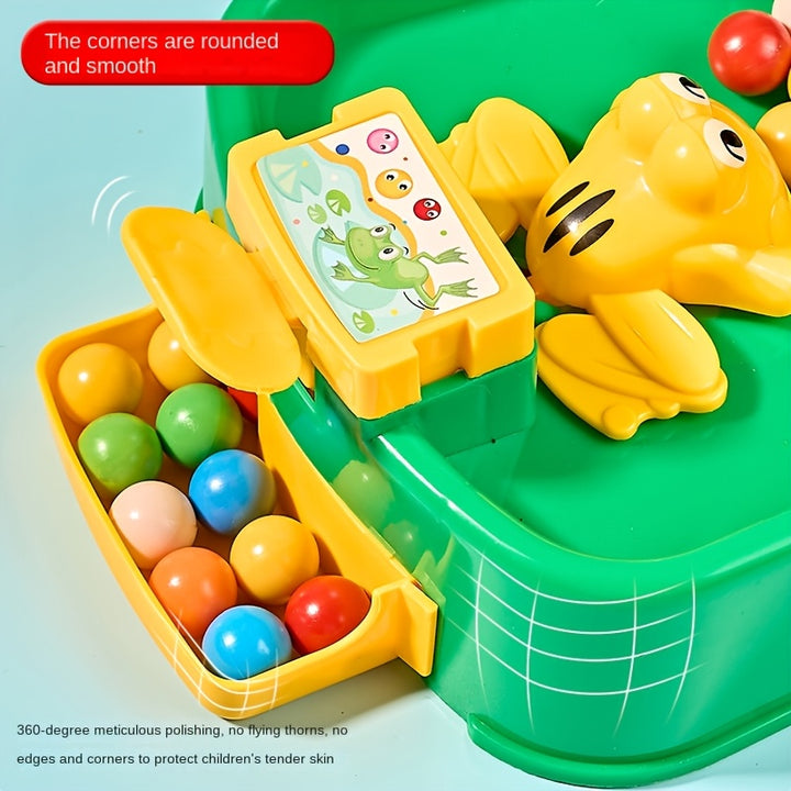 Interactive Multiplayer Tabletop Game | Fun Frog Bean Eater Toy for ...
