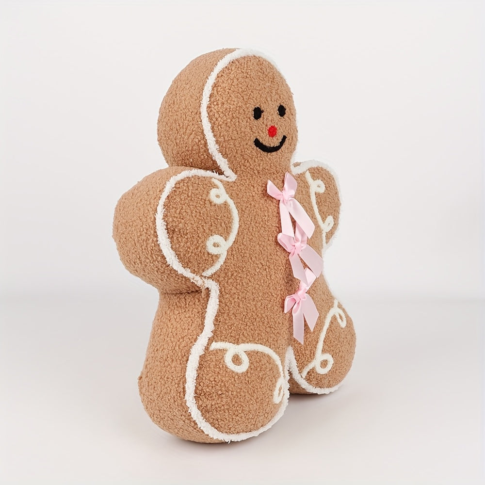 Gingerbread for Man Stuffed Animal Plush Toy - Soft Cuddly Doll with ...