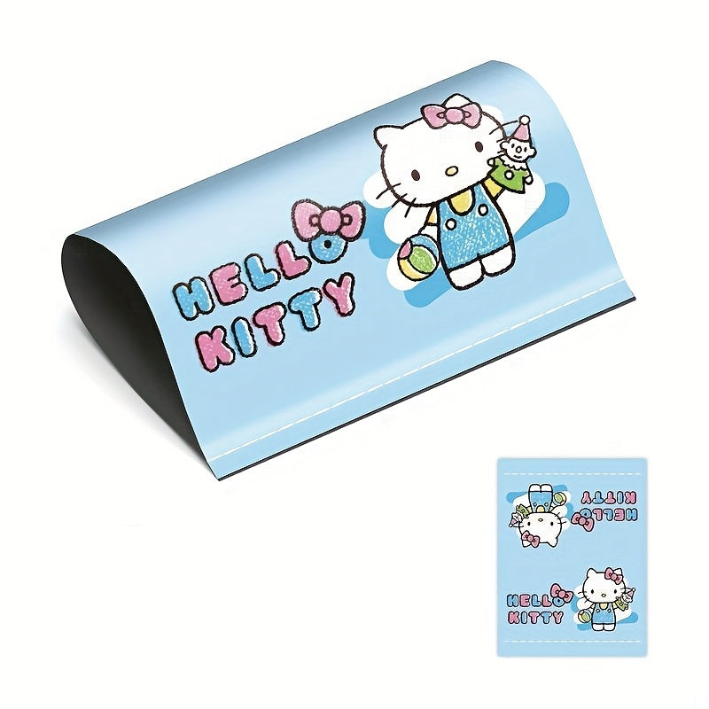 1pc Hello Kitty Decorative Simple Personality Car Sticker Pink Blue ...