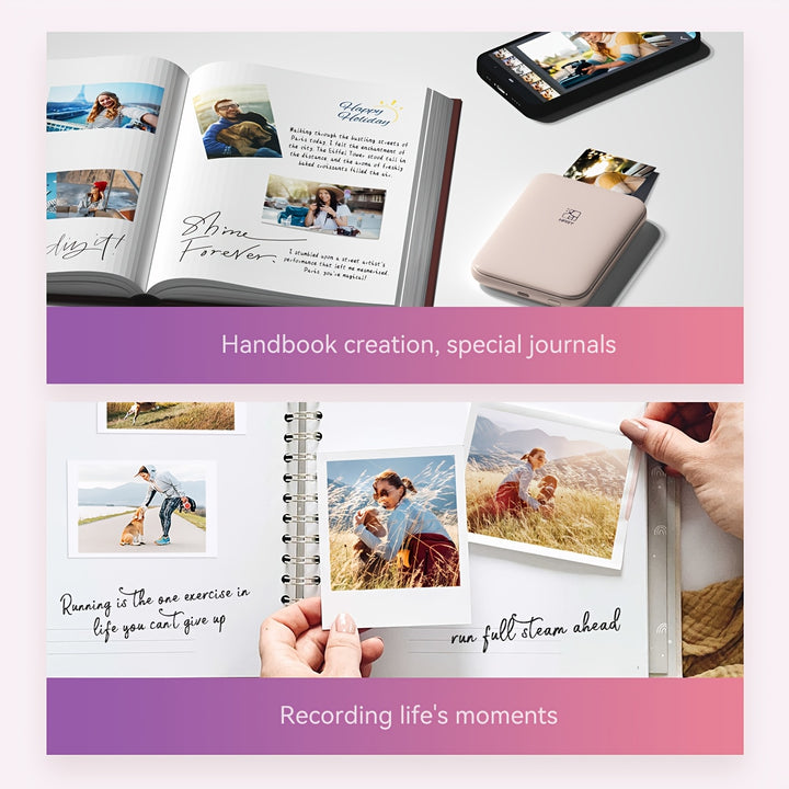 HPRT HD Portable Photo Printer, Connects Wirelessly to Mobile Phones ...