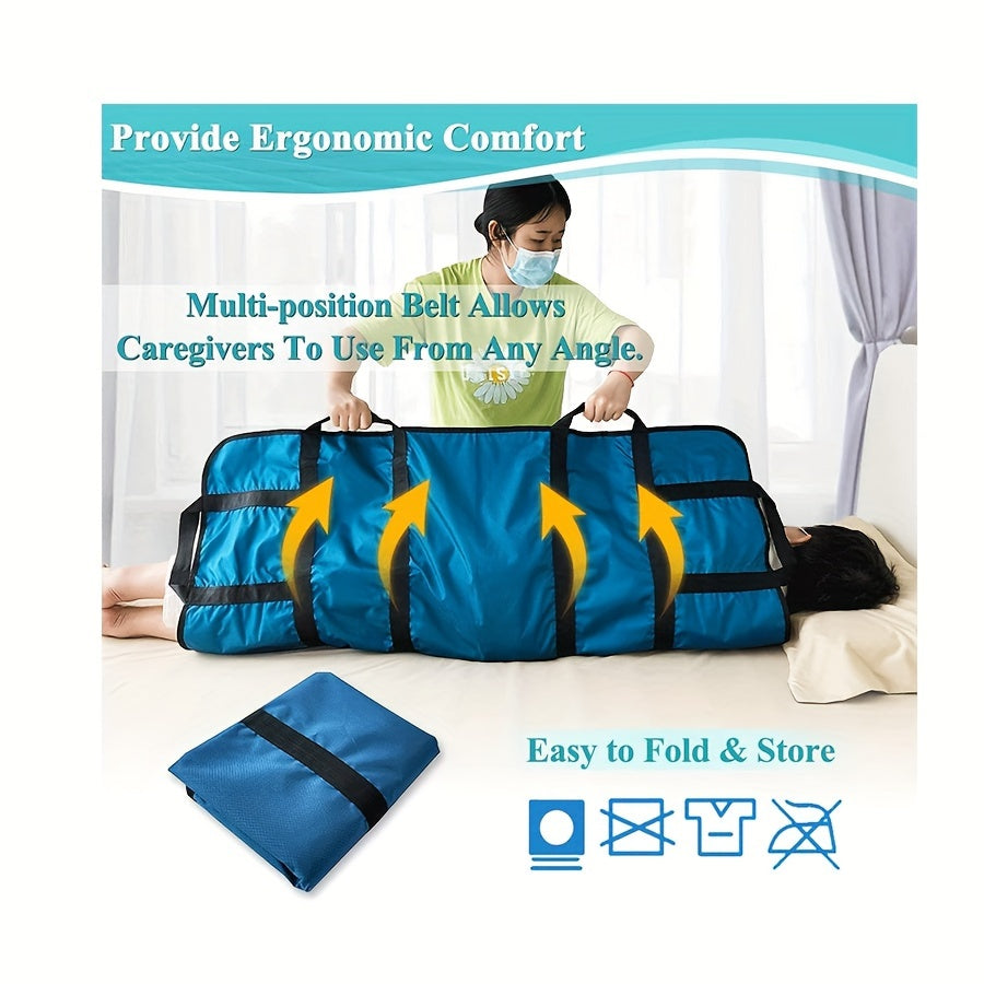 Portable Patient Transfer Pad with Handles, Hospital Bed Positioning S ...