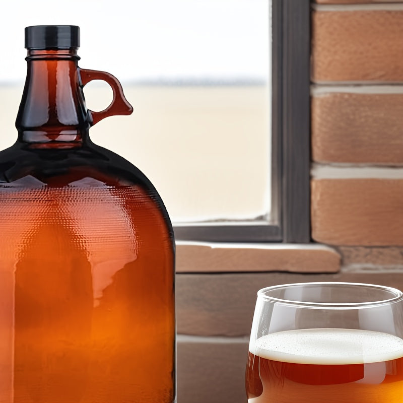 128oz Amber Fermentation Jar with Lid-W6O2 – SOOOQ