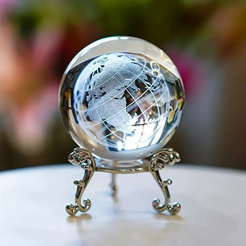 Carving Earth Crystal Ball for Home and Office Decor - TJRFKC2 – SOOOQ