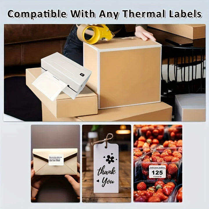 Marklife D100 Is a Compact Wireless Label Printer That Offers 10.16X15 ...