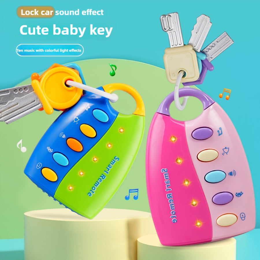 Baby Music Toy with Locking Keys & Sound Effects - Interactive Learning ...