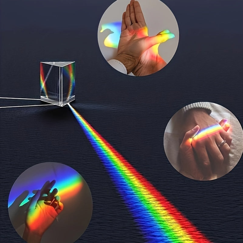 Triple Prism Glass Educational Toy, Physics Science - TJRHJ9P – SOOOQ