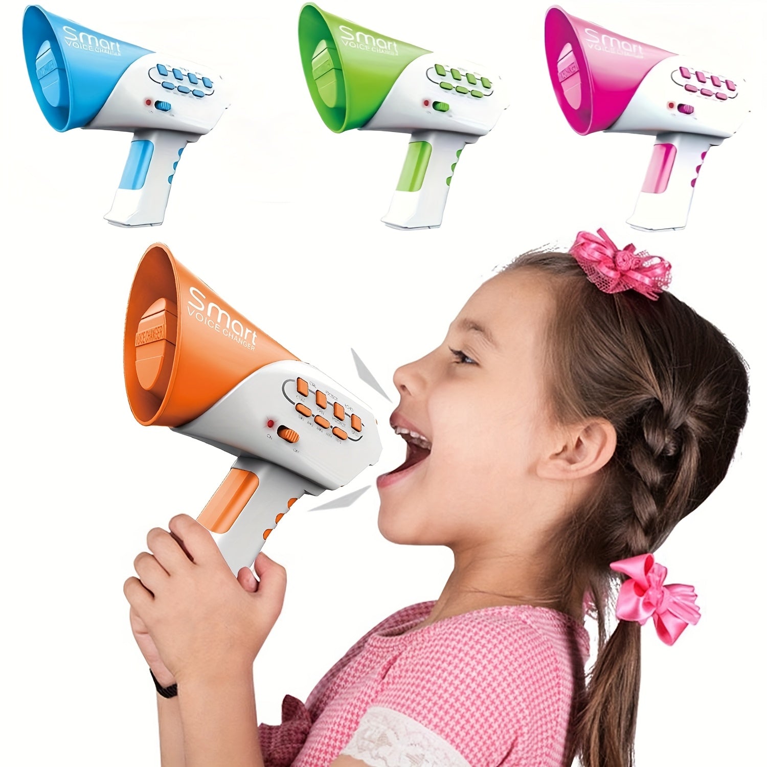 Voice Changer with Loudspeaker - Interactive Voice Modulator Toy with 7 ...