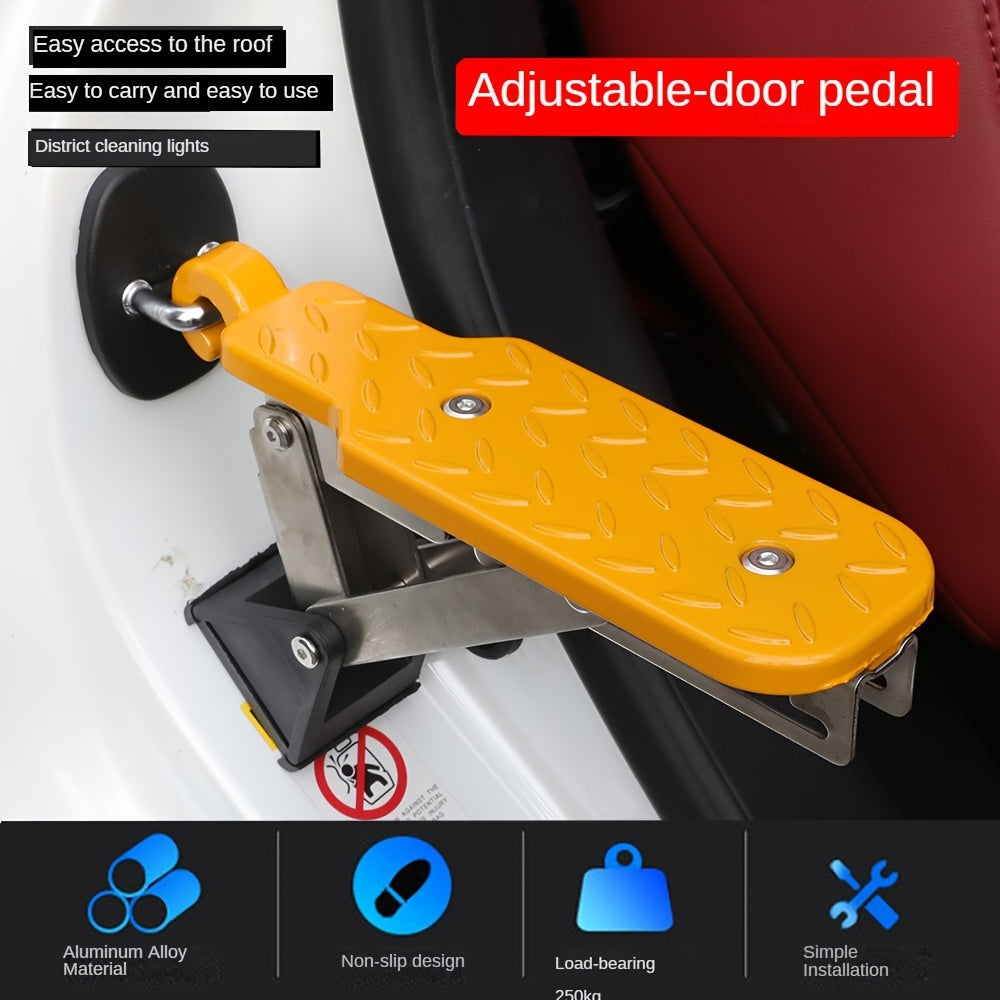 Universal Fit Car Door Step, Roof Rack Car Door Latch Step Both Feet S ...