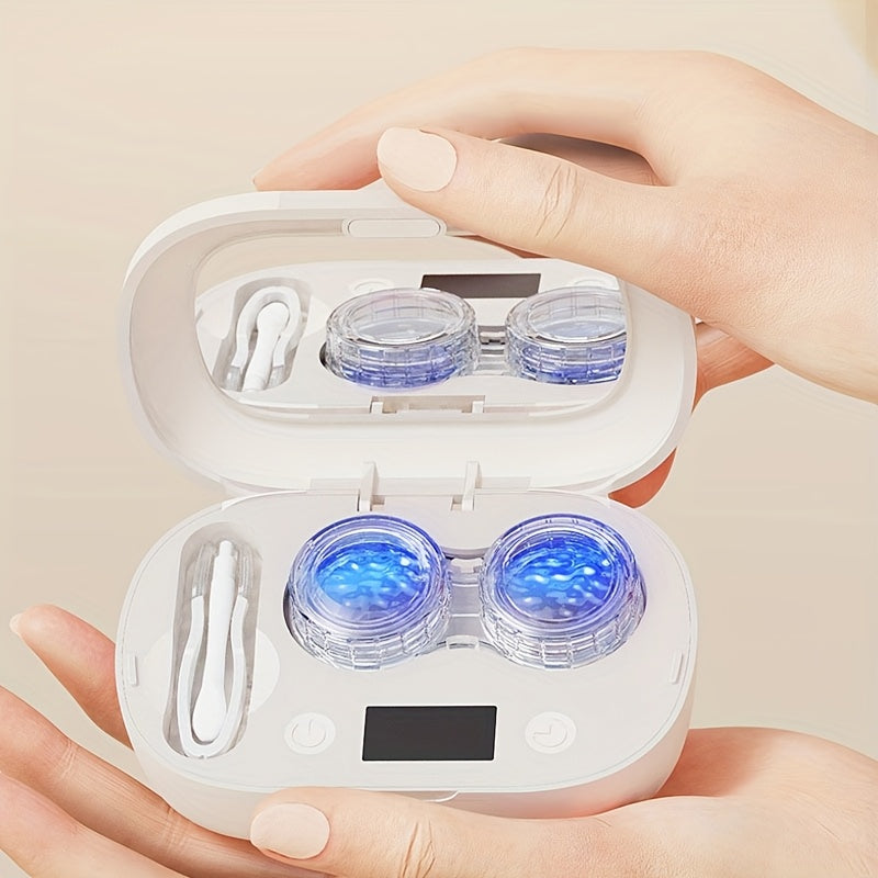 1pc Portable Automatic Contact Lens Cleaner Set - Fully Automatic ...