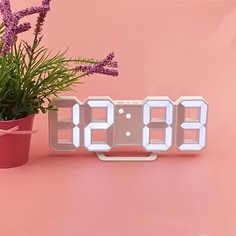 3D Plastic LED Digital Clock - HDNV – SOOOQ