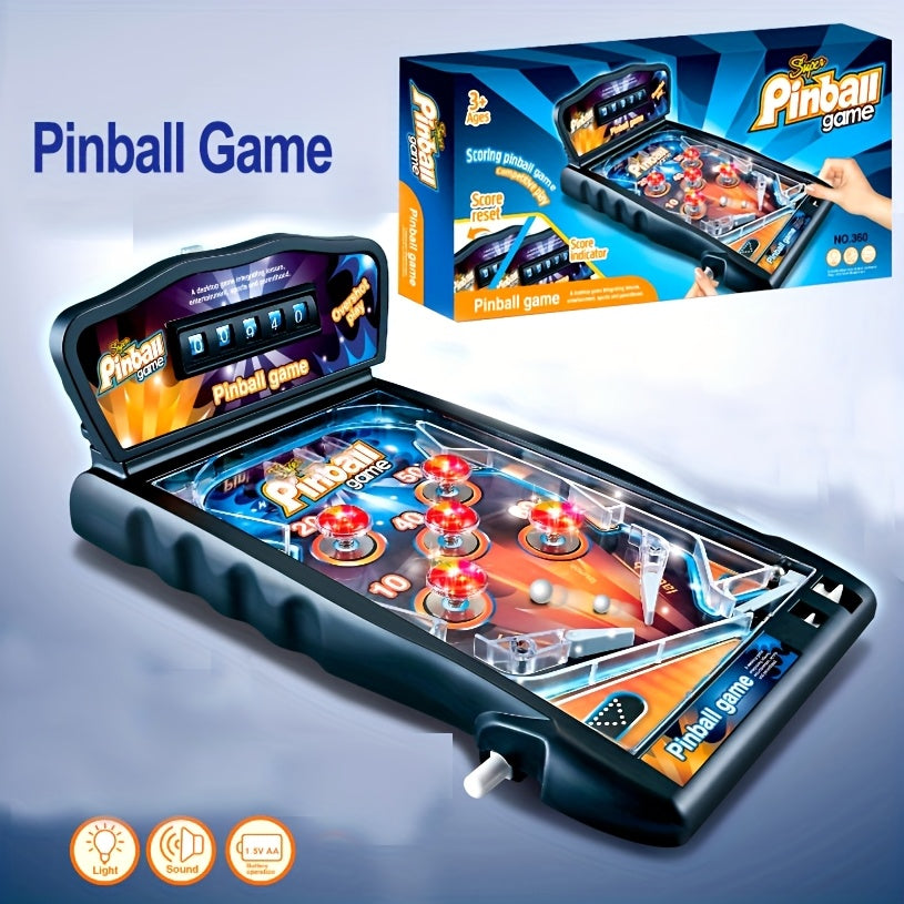 Mini Tabletop Pinball Machine Birthday Gift Arcade Game Console ...