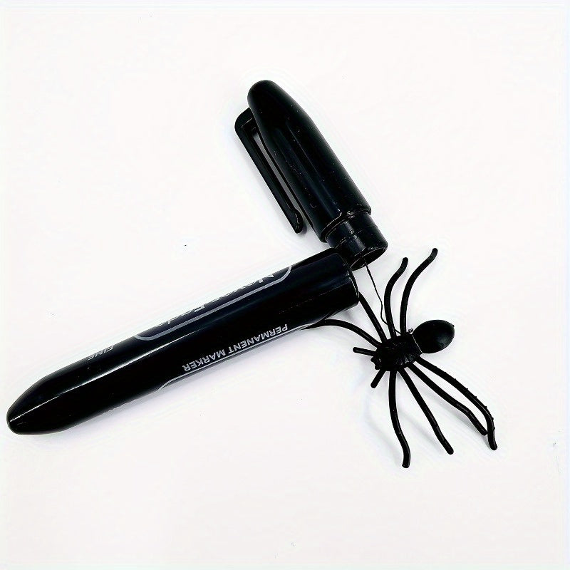 1pc of Invisible Mechanism Pen! A Rotating Spider Pops Out, Perfect for ...