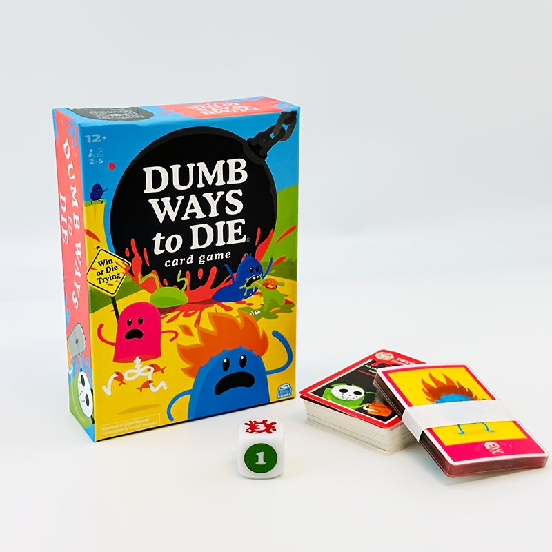 Dumb Ways to Die Board Game - 15 Dynamic Premium Cards, 54 Standard ...