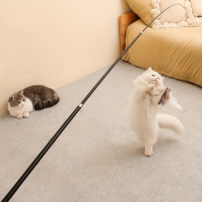 Telescopic Cat Rod - Four-Section Extended Toy for Pets - TJR1O6P – SOOOQ