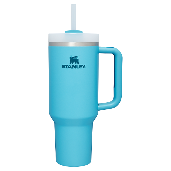 Stanley Quencher Tumbler 40 Oz Pool-Frost Lid-(Global Variant) – SOOOQ