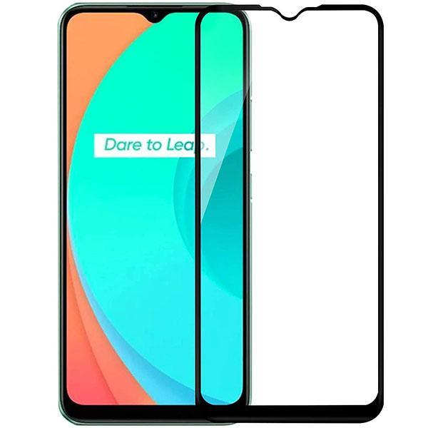 Full Coverage Tempered Glass For Realme C25Y Black-MI2H – SOOOQ