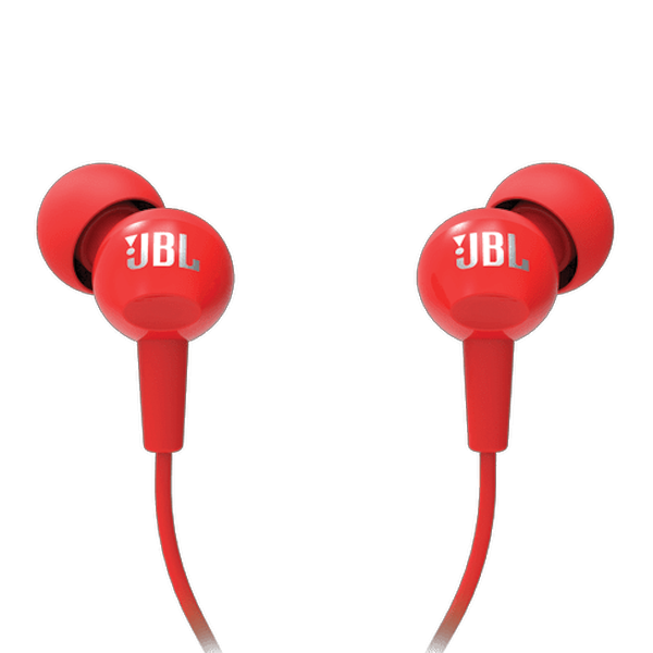 JBL Earphone C100 Red – SOOOQ