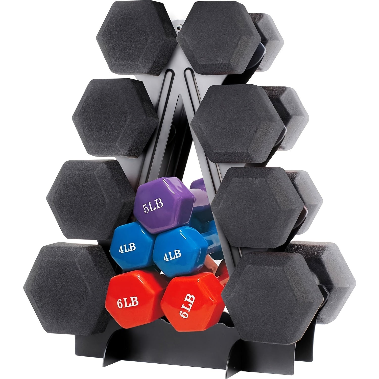 4 Tier Dumbbell Rack J5FR – SOOOQ