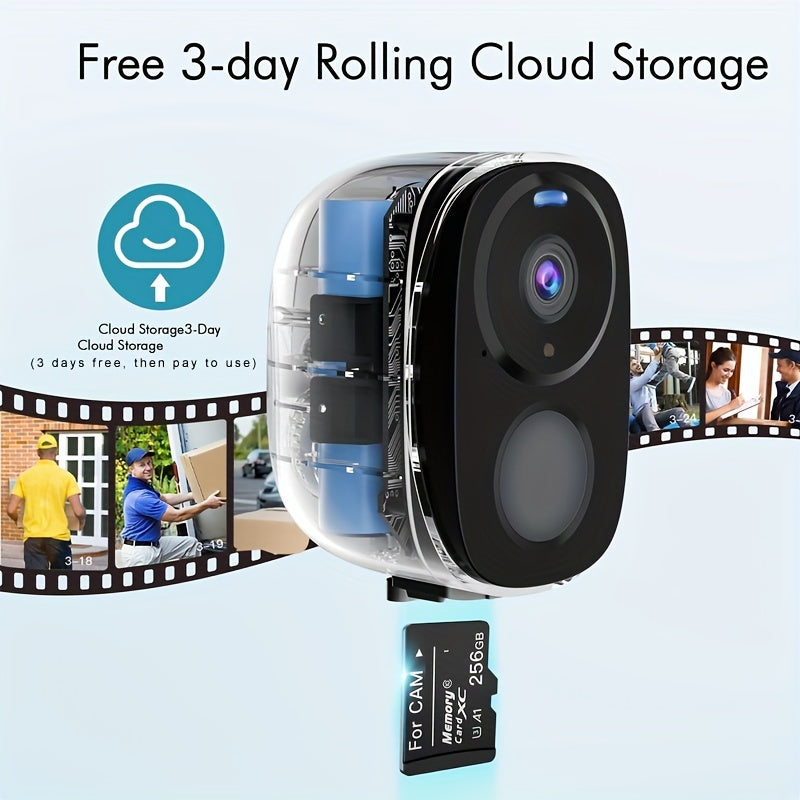 HEIYOUCAM 2K Wireless Solar Security Camera with Night Vision - ZRSO ...