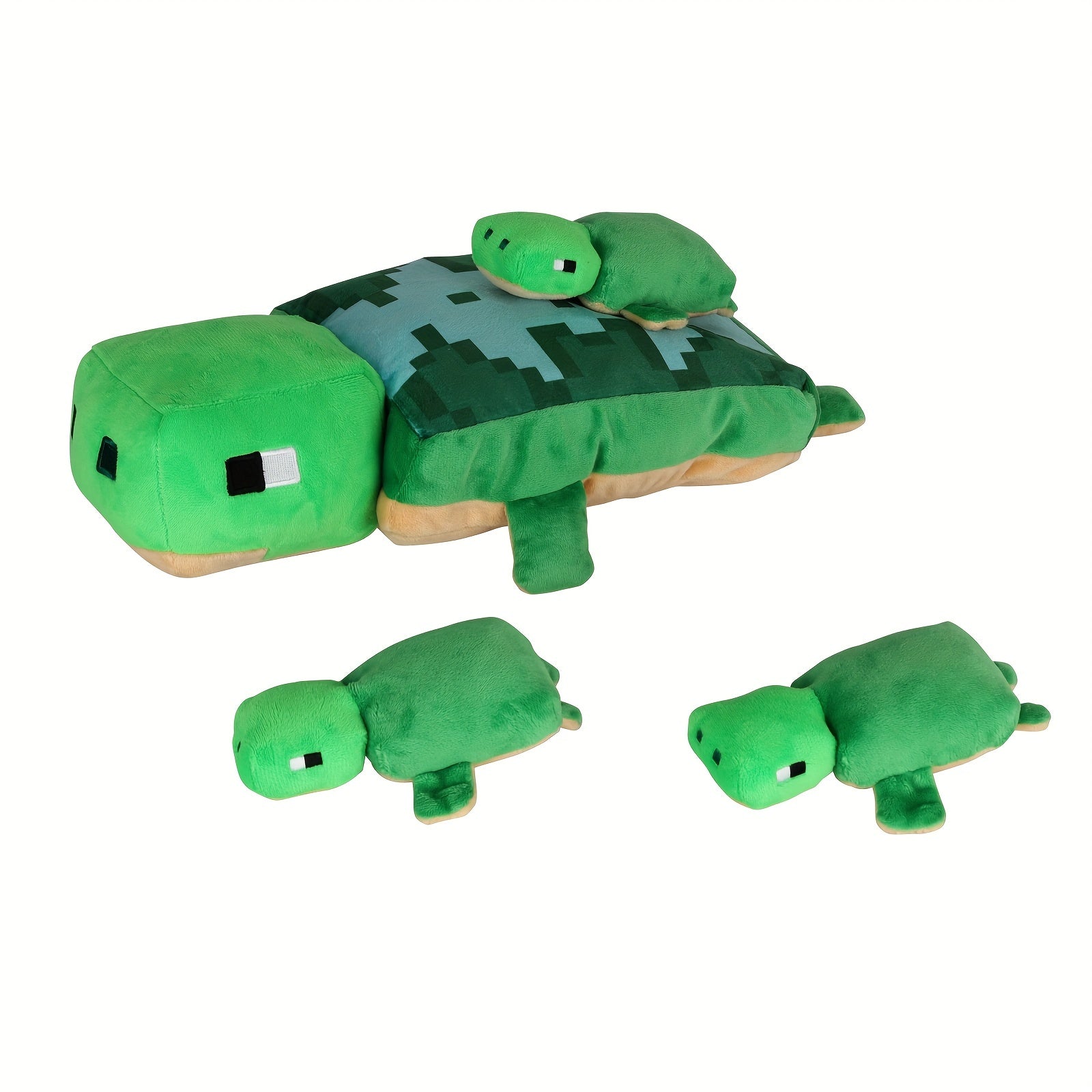 Minecraft Sea Turtle Stuffed Animal Set - HWKZ – SOOOQ