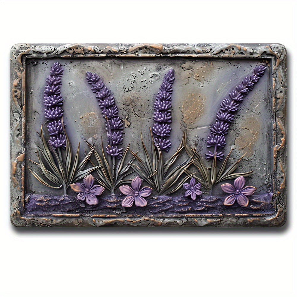 Lavender Flower Aluminum Sign - V2BT – SOOOQ