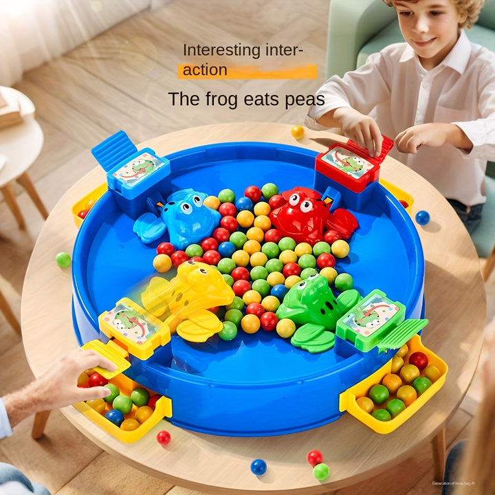 Interactive Multiplayer Tabletop Game | Fun Frog Bean Eater Toy for ...