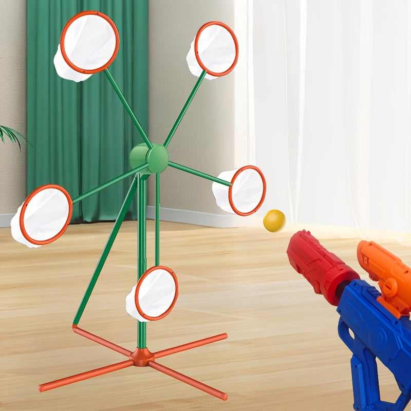 360 ° Rotating Shooting Target Plate, Parent Child Competitive Toy ...