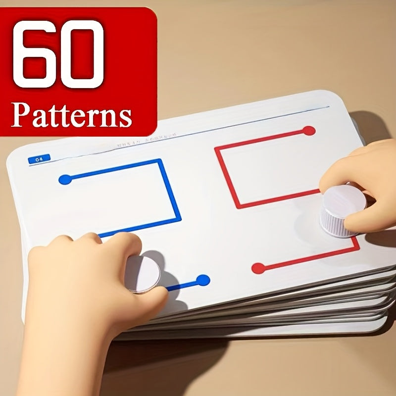60 Reusable Three-Difficulty Level Brain Teaser Cards, Approximately 20 ...