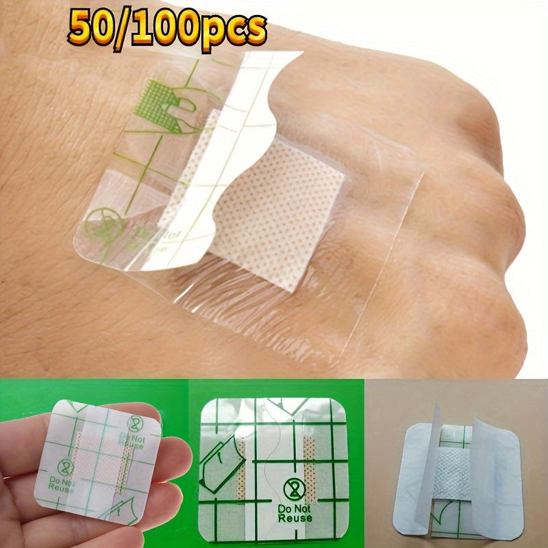 Waterproof Medical Adhesive Wound Stickers, Square Shaped - TJRU5V7 – SOOOQ
