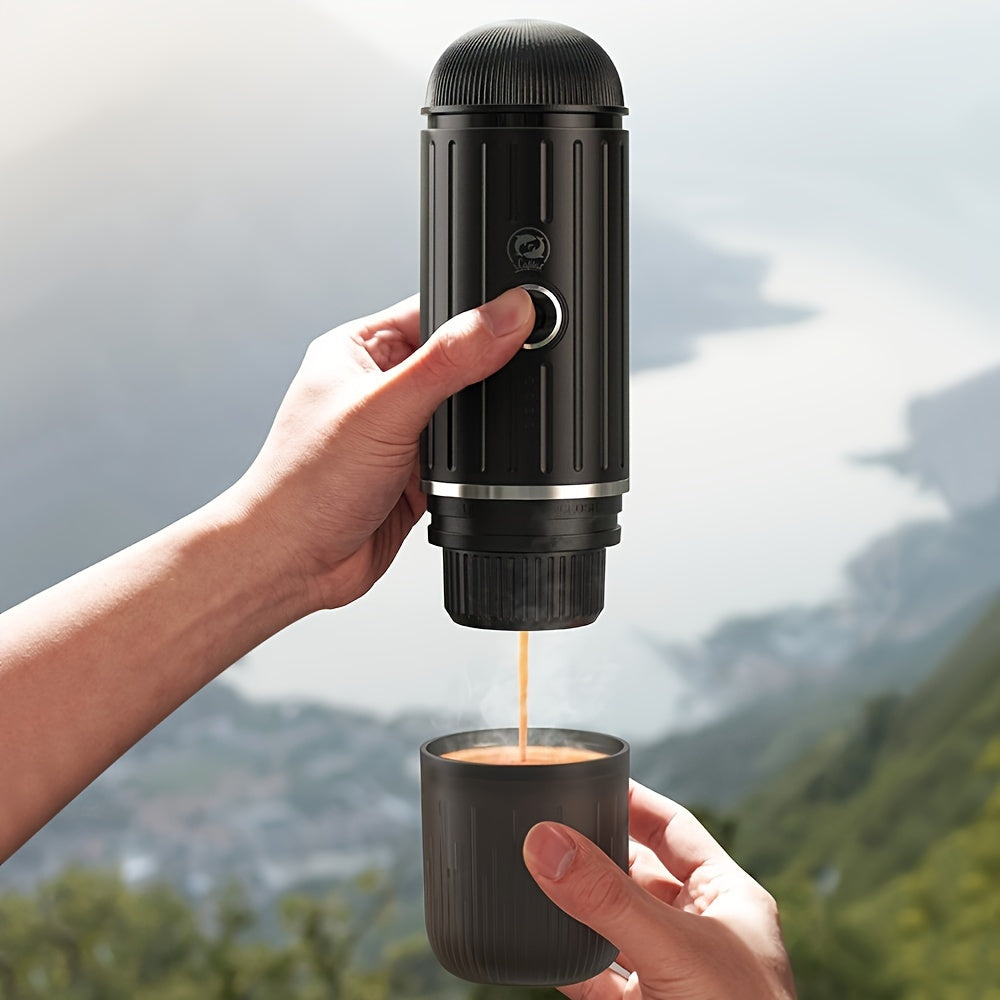 Portable Electric Espresso Machine, Travel 2 In 1 Coffee Maker For ...