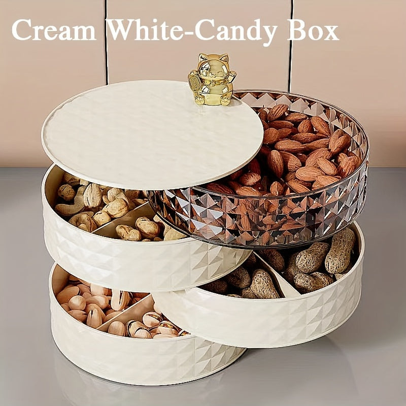 Rotating Fortune Cat Fruit Tray - 47NR – SOOOQ