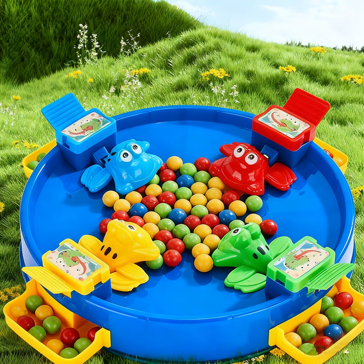 Interactive Multiplayer Tabletop Game | Fun Frog Bean Eater Toy for ...