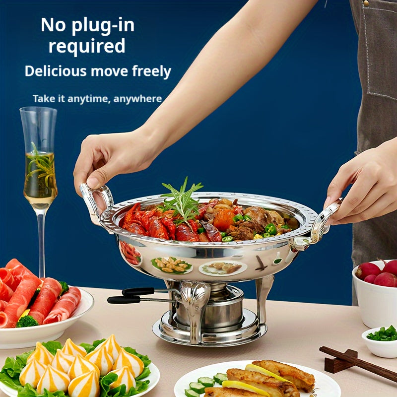Stainless Steel Hot Pot Buffet Set-GMGK – SOOOQ