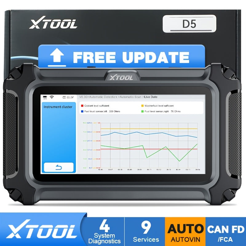 xTool D5 2025 OBD2 Scanner Advanced Diagnostic Tool-K4XY – SOOOQ
